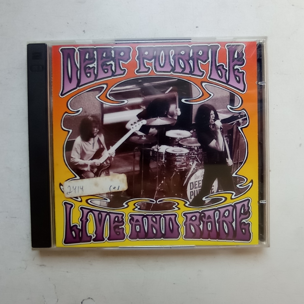 CD Deep Purple - Live And Rare - 1991 - Duplo - Importado | Shopee Brasil
