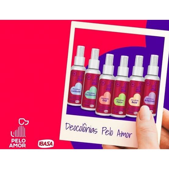 Kit 6 Deo Colônias Ibasa Perfume Cães e Gatos 50 ml | Shopee Brasil