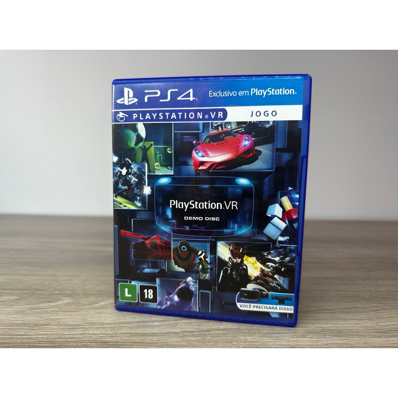 PlayStation VR Demo Disc - PS4 | Shopee Brasil