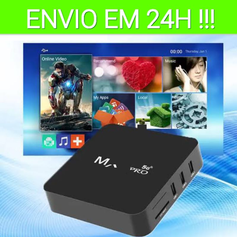 Aparelho Smart Mini PC - Transforme sua tv em smart | Shopee Brasil