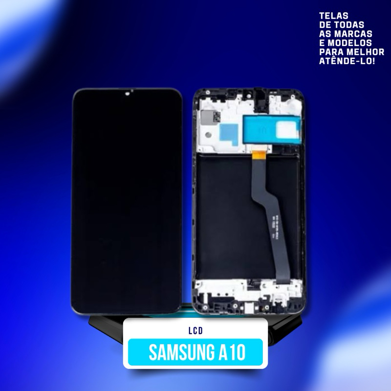 TELA DISPLAY SAMSUNG A10 ARO LCD Touch Display Frontal | Shopee Brasil
