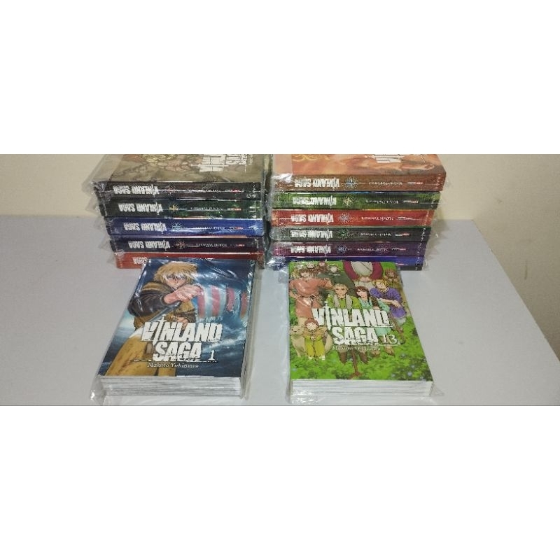 Vinland Saga Deluxe 1 ao 13 Completo Makoto Yukimura | Shopee Brasil