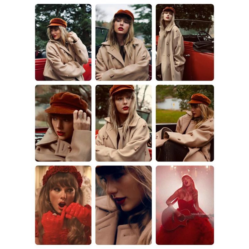KIT PHOTOCARDS TAYLOR SWIFT 9 UNIDADES | Shopee Brasil