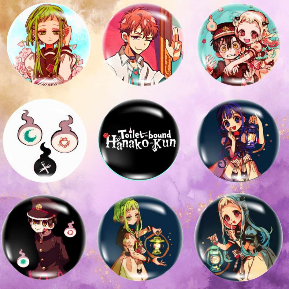 Botons Anime Jibaku Shounen Hanako kun Toilet Bound - Botum / Boton ...