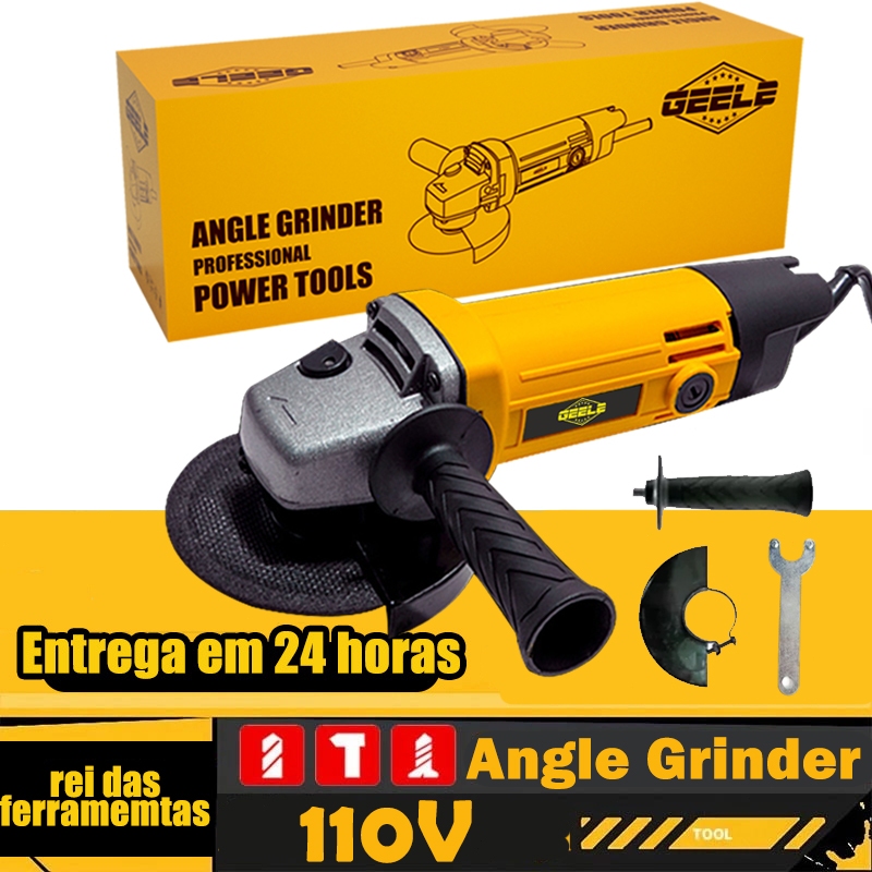 110V/220V Politriz/lixadeira E Esmerilhadeira 850W 12000RPM 50/60HZ ...