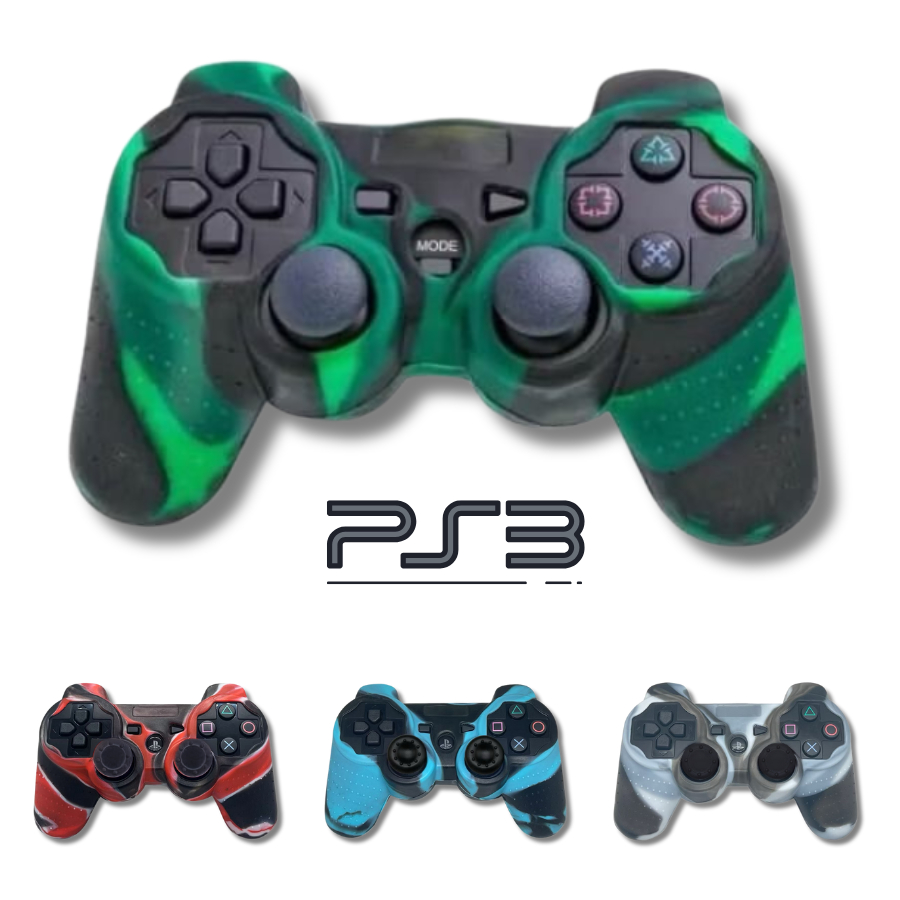 Capa Case Silicone para Controle Playstation 3 Camuflado | Shopee Brasil