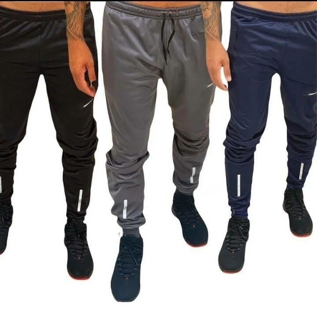 Calça Masculina Skinny Jogger - Casual - Dry-Fit - Treino / LOGO ...