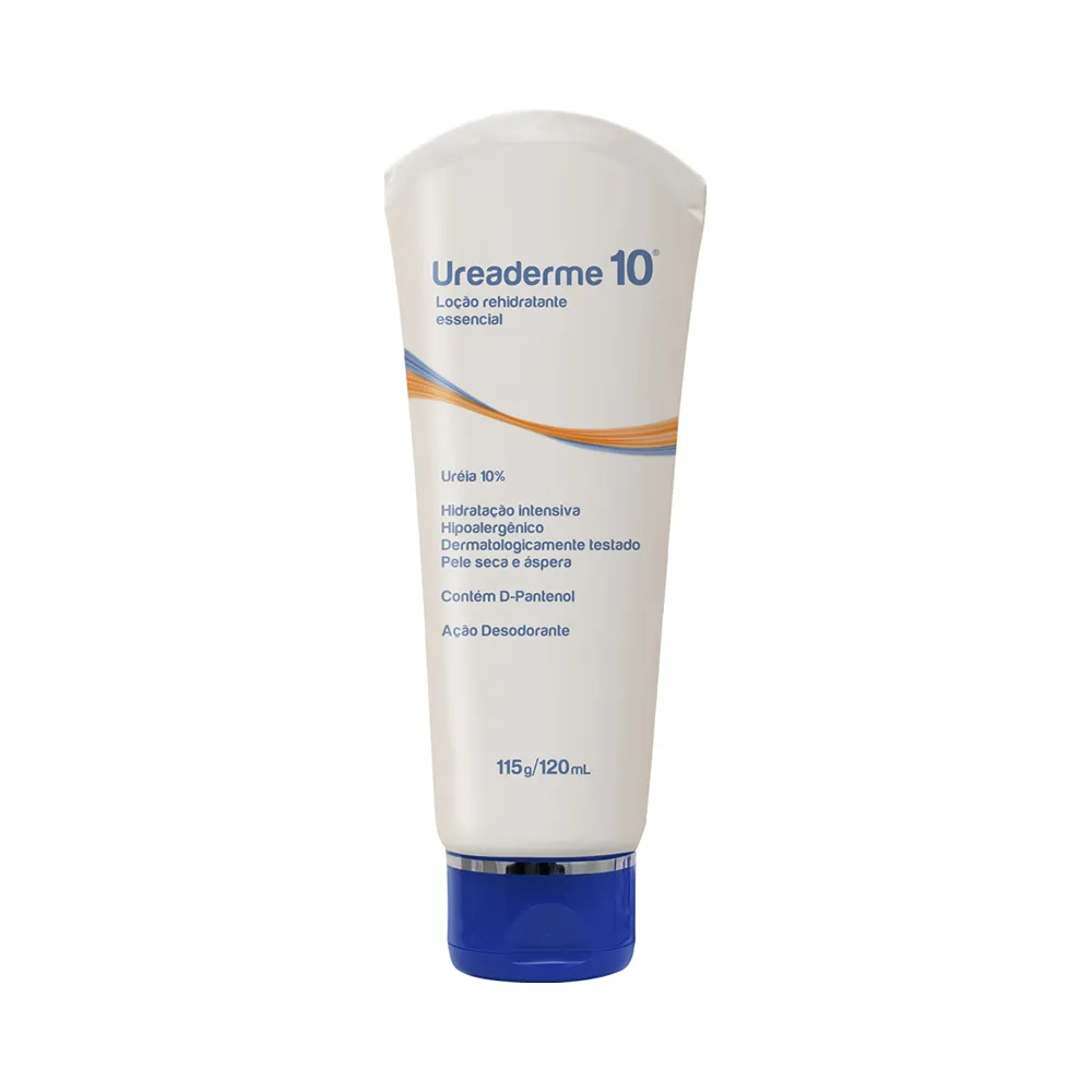 Loção Ureaderme 10% Ureia Creme Rehidratante D-Pantenol 120ml Nutriex ...