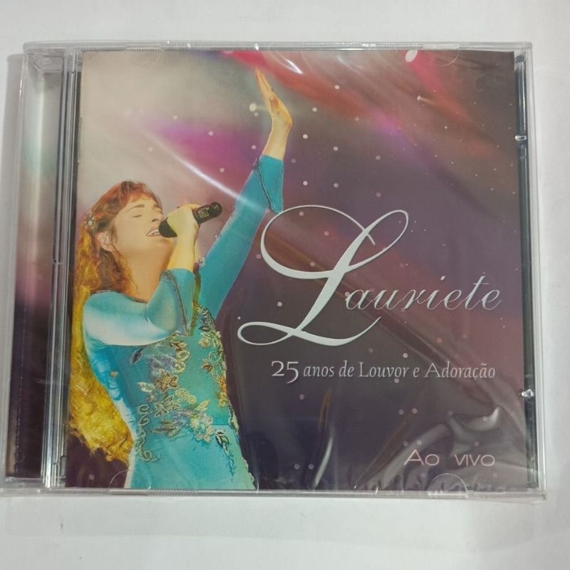 Cd Lauriete 25 anos - Lacrado | Shopee Brasil