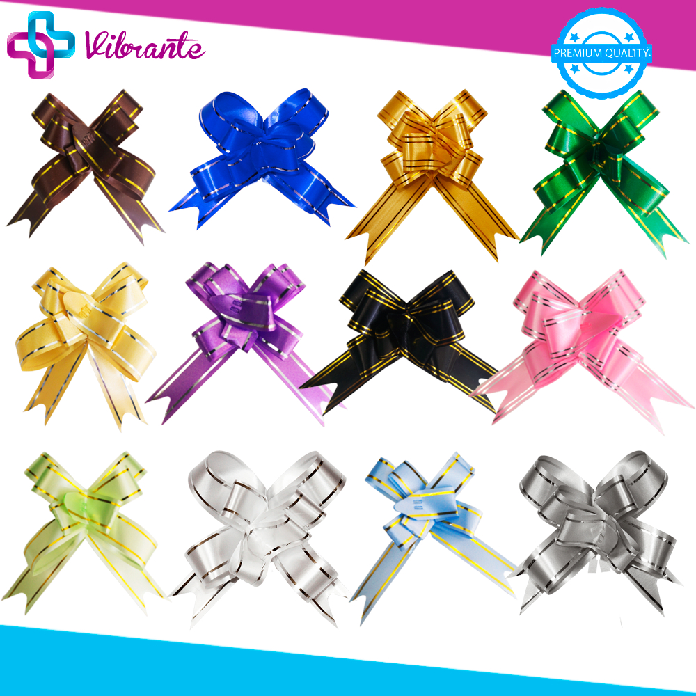 Laço Fácil Laço Pronto Grande Kit Festa Infantil 120un 12 Cores - Laço ...