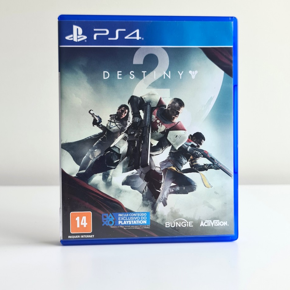 Destiny 2 - Jogo original mídia física PS4 | Shopee Brasil
