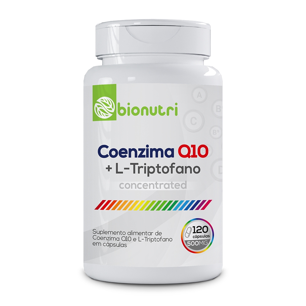 Coenzima Q10 120 Caps 500 Mg Bionutri | Shopee Brasil