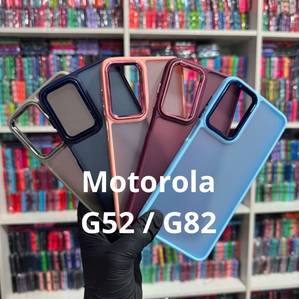 Kit Capa + Pelicula 3D ou Só 1 Capa Space Colorida Para Motorola Moto ...