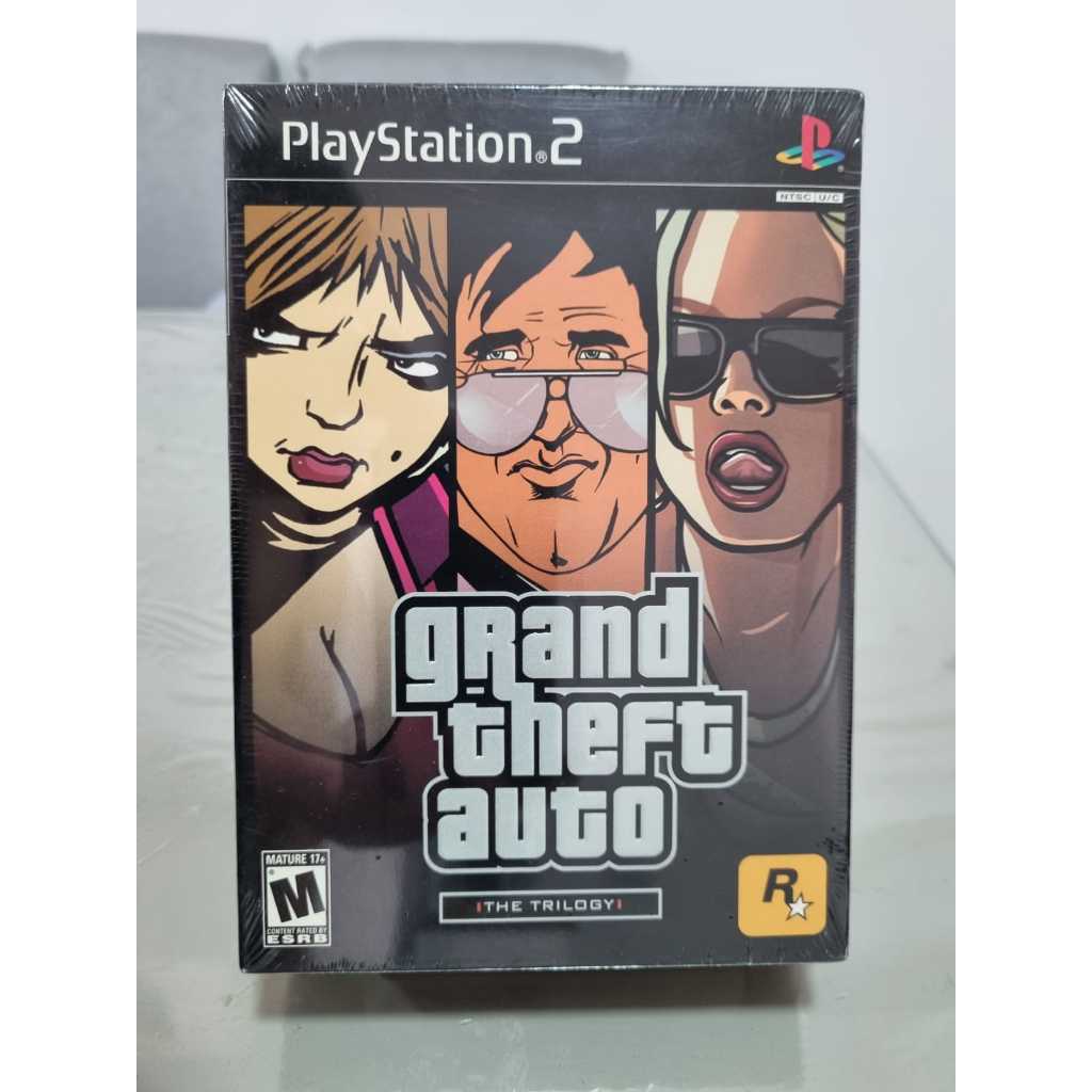 Box GTA The Trilogy PS2 lacrado | Shopee Brasil