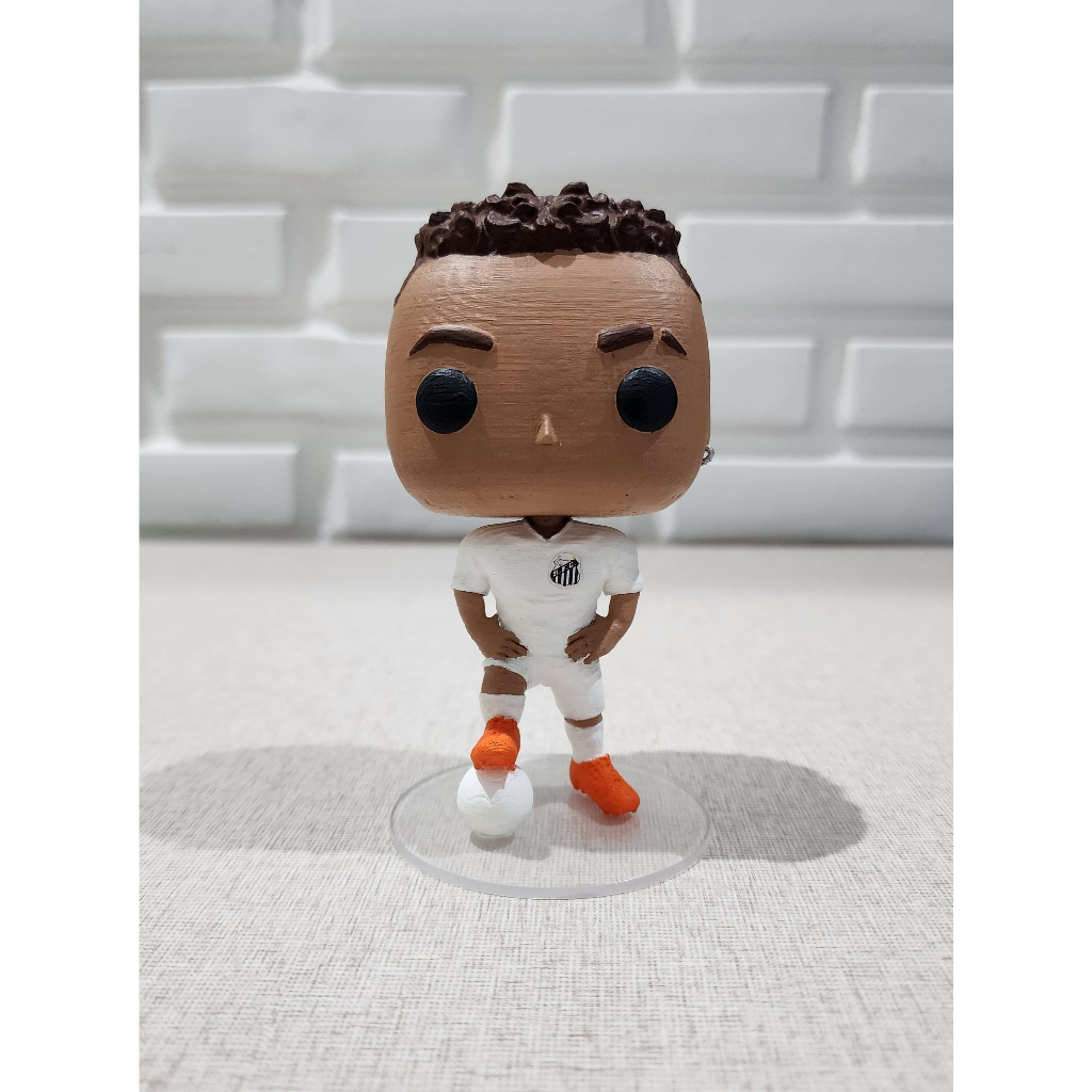 Boneco Estilo Funko Pop Neymar Jr Santos | Shopee Brasil