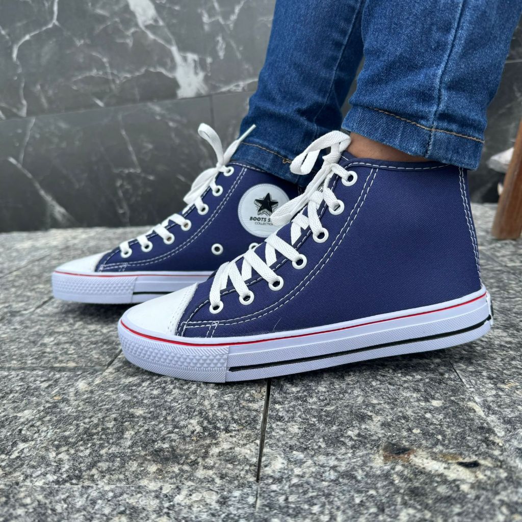 Promoção: Tenis Cano Alto, Varias Cores, Qualidade Incrivel. | Shopee ...