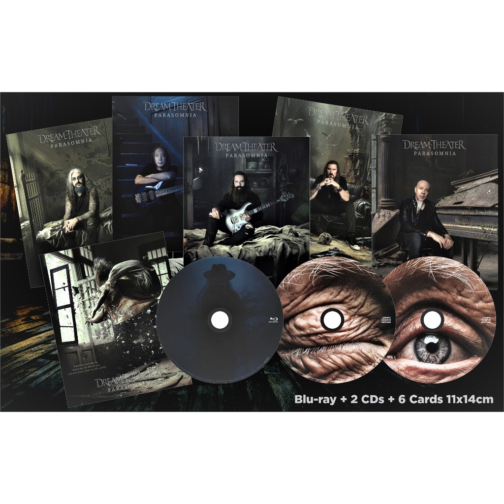 Dream Theater - Parasomnia - Limited Edition (1 Blu-ray Audio + 2 CDs ...