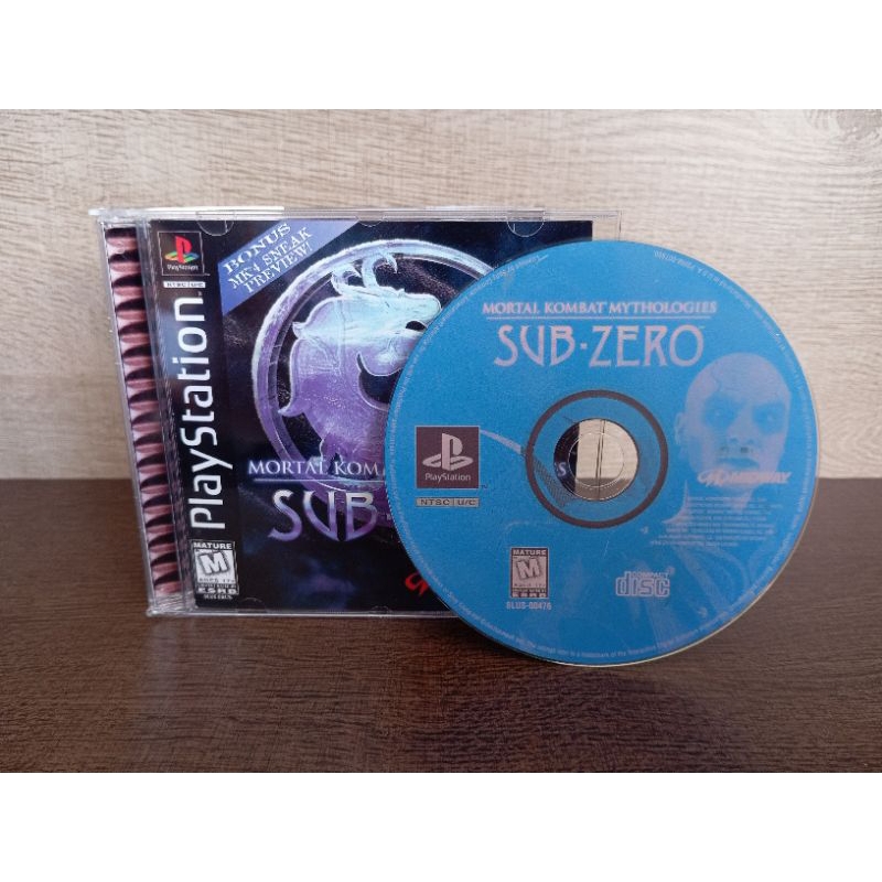 Mortal Kombat Mythologies Sub-Zero - Ps1 | Shopee Brasil