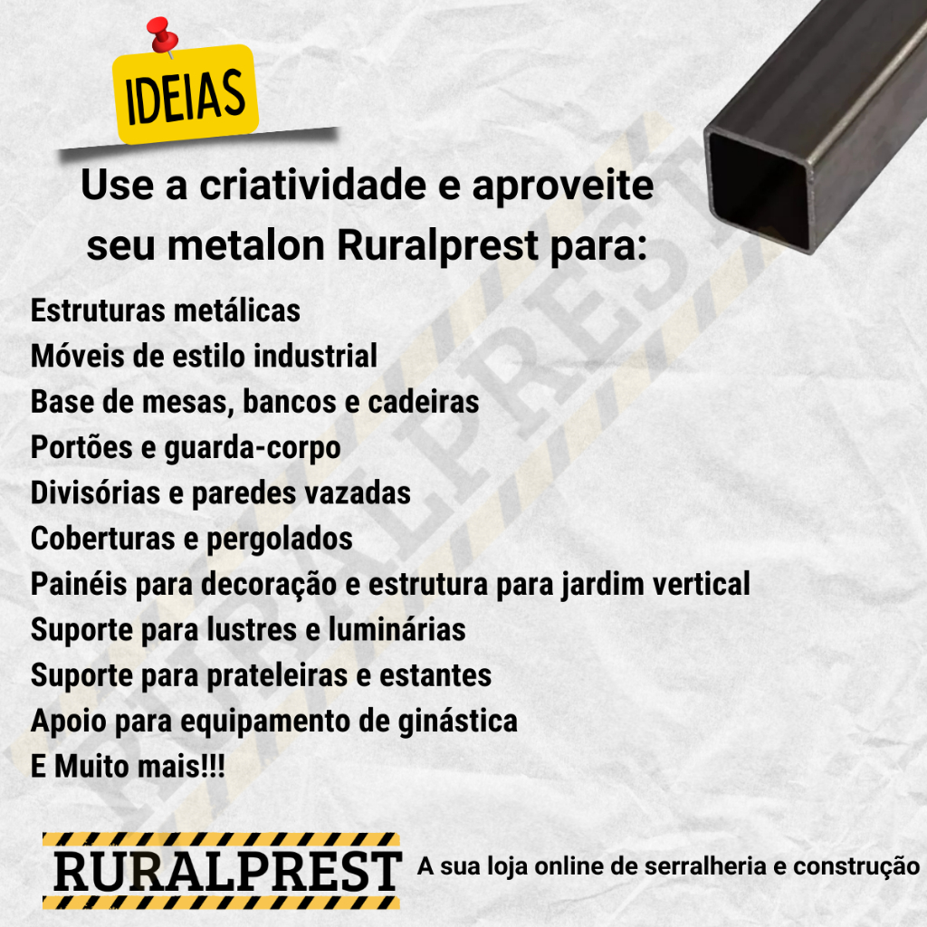 METALON 30X20 MM (20X30 MM) - BARRA DE AÇO - 4 PEÇAS DE 1,20 M ...