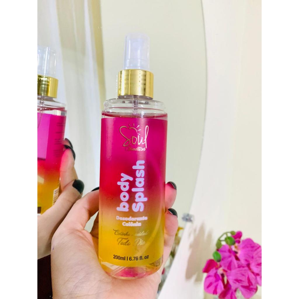 Soul Cosmeticos Desodorante Colonia Body Splash 200ml | Shopee Brasil