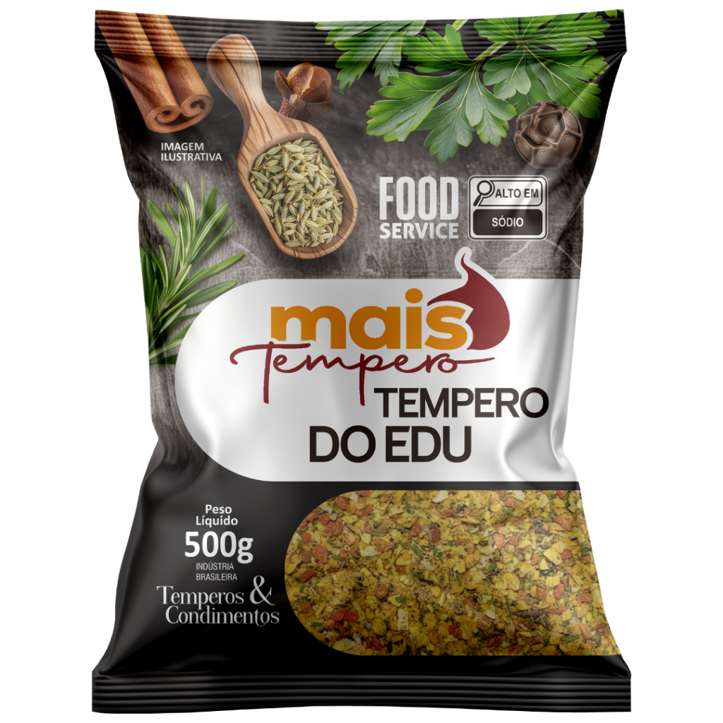 Tempero Edu Guedes Tipo 1 Premium 100G, 500G OU 1KG - Sabores Da Terra ...