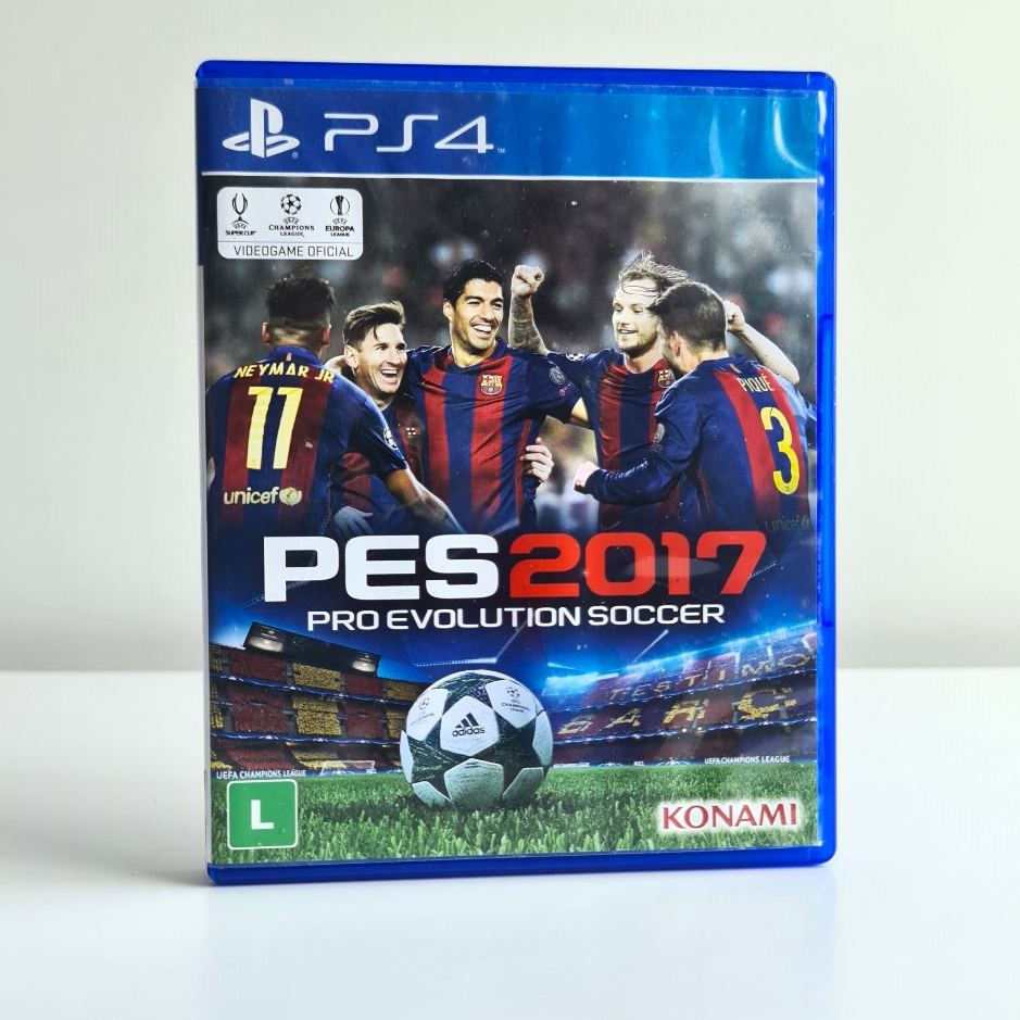 PES 2017 - Jogo original mídia física PS4 | Shopee Brasil