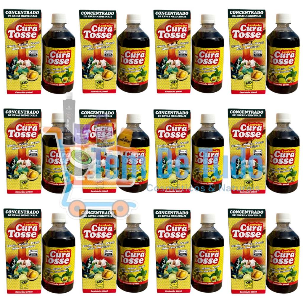 12x Plus Mel - Lambedor para Tosse com Limão, Malva, Pequi, Alho e ...