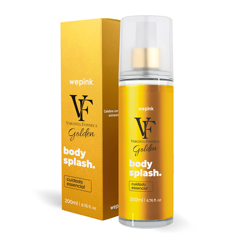 ORIGINAL Body Splash VF Golden 200ml - Wepink | Shopee Brasil