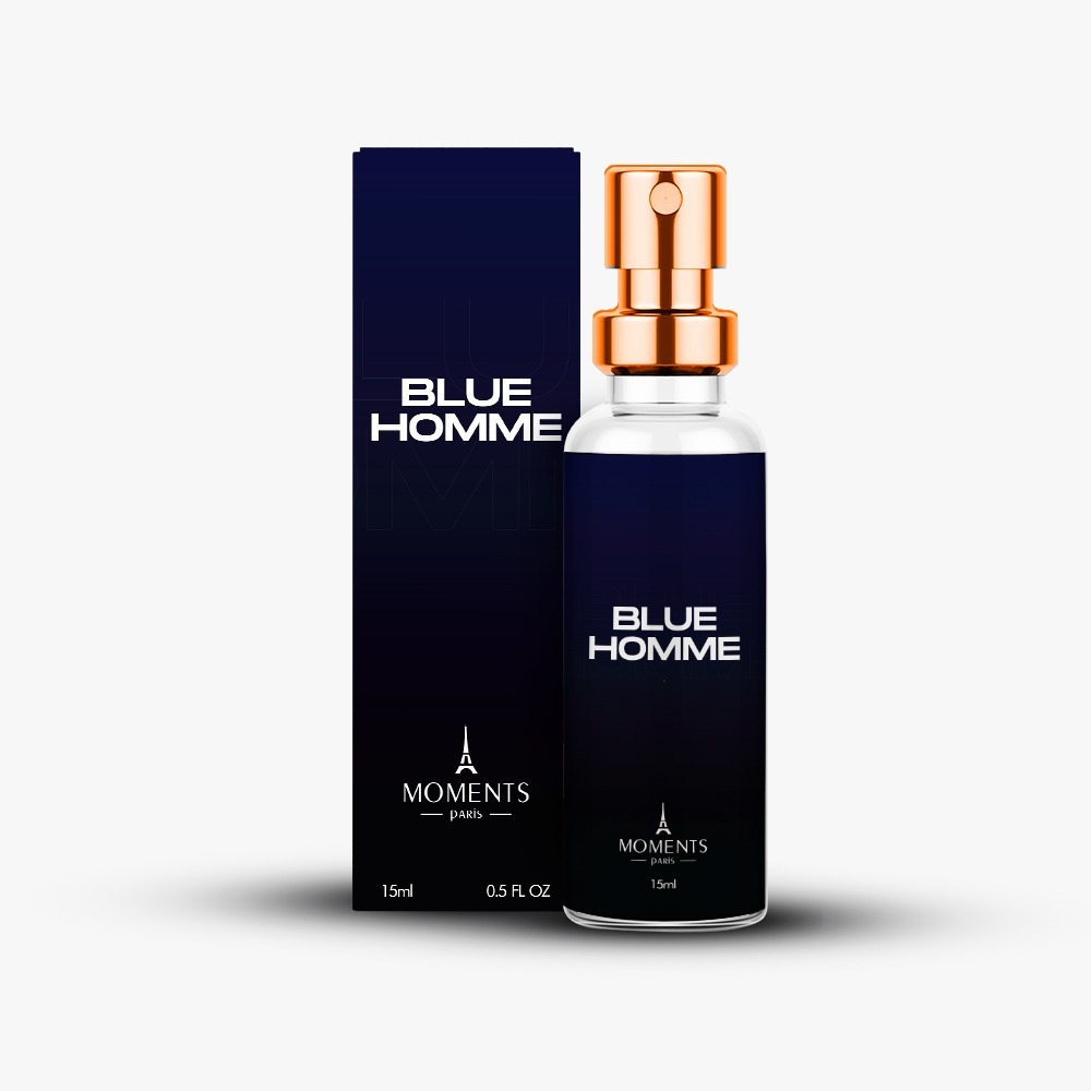 PERFUME BLUE HOMME 15 ML MOMENTS PARIS | Shopee Brasil