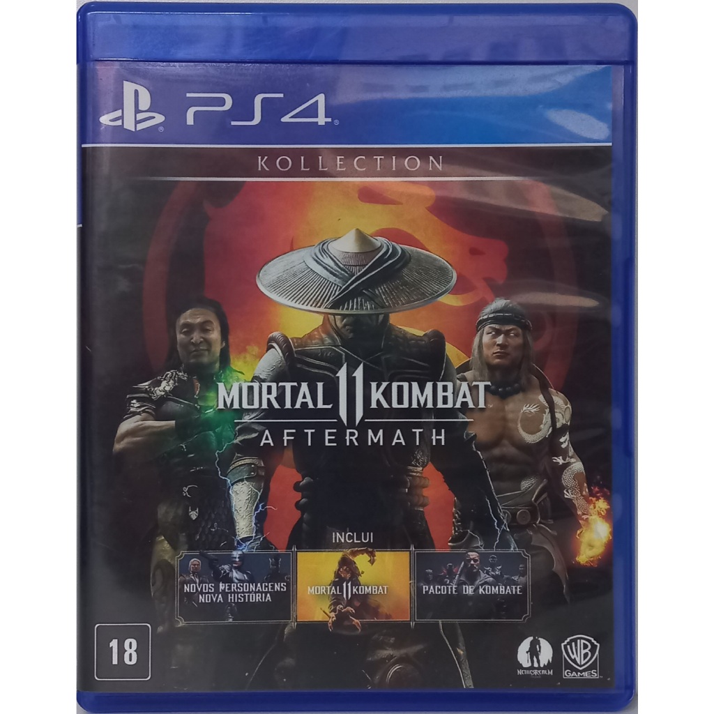 Mortal Kombat 11 Aftermath - PS4 - Original | Shopee Brasil