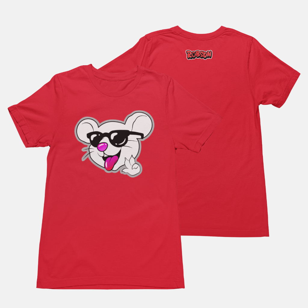 CAMISETA VERMELHA NOVO ELEMENTO ROBSON DOS ROSAS | Shopee Brasil