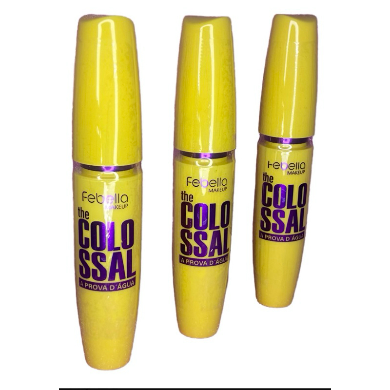 Mascara de cilios Fabella Makeup The Colo Ssal a prova d’água | Shopee ...