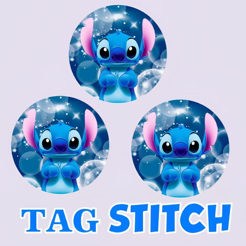 TAG STITCH 5 X 5 CM /APLIQUE STITCH ( TODOS OS TEMAS ) | Shopee Brasil