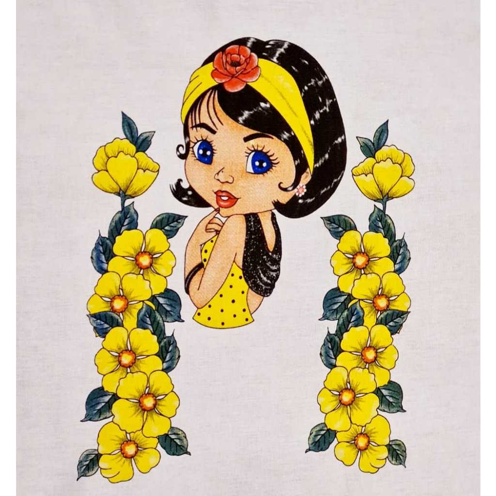 Pano de prato boneca Lara, kit com 5 unidades, 100% algodão | Shopee Brasil