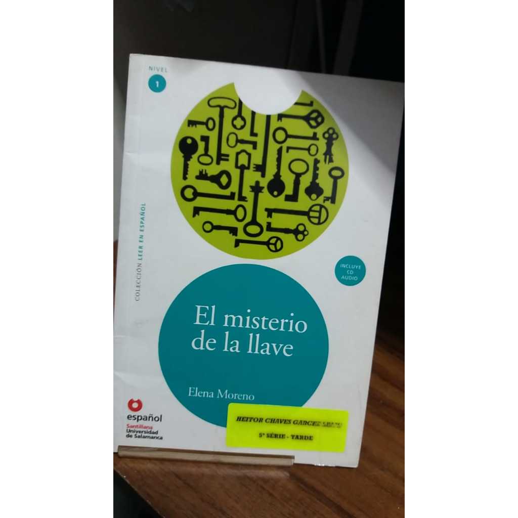 LIVRO EL MISTERIO DE LA LLAVE - ELANA MORENO - NIVEL 1 - ENS DE IDIOMAS ...