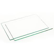 Vidro 10mm comum incolor de 23 x 29 cm com cantos retos 2 peças ...