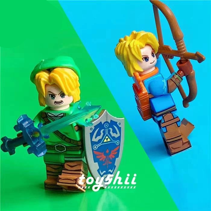 Chaveiro LEGO Link - The Legend of Zelda Miniatura Colecionável com ...