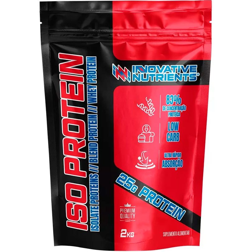 Iso Protein Blend (80% Proteína) - Pacote 2000g - Innovative Nutrients ...