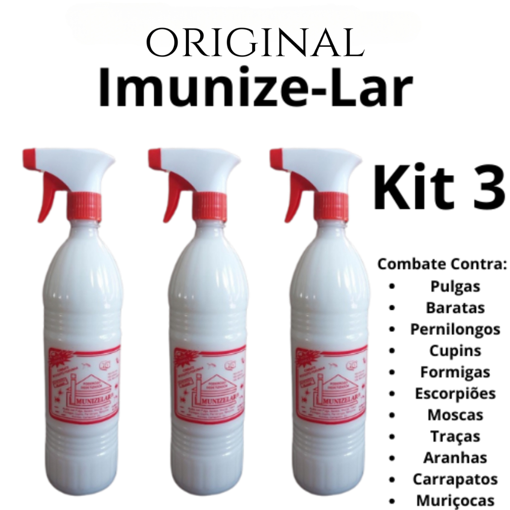 Poderoso Imunize-Lar Original Mata Barata, Formiga, Lagartixa ...