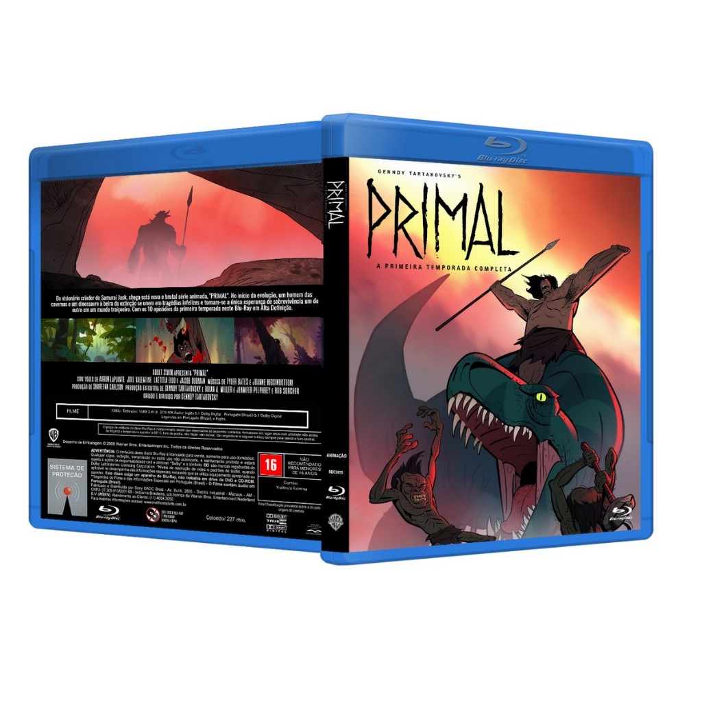 Blu-ray: Primal - Temporadas 1 E 2 [PERSONALIZADO] | Shopee Brasil