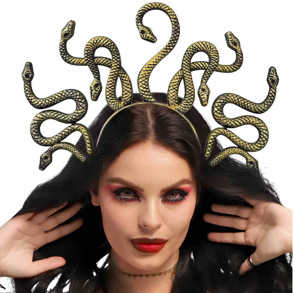 Arco Medusa Festa Fantasia Carnaval Halloween | Shopee Brasil