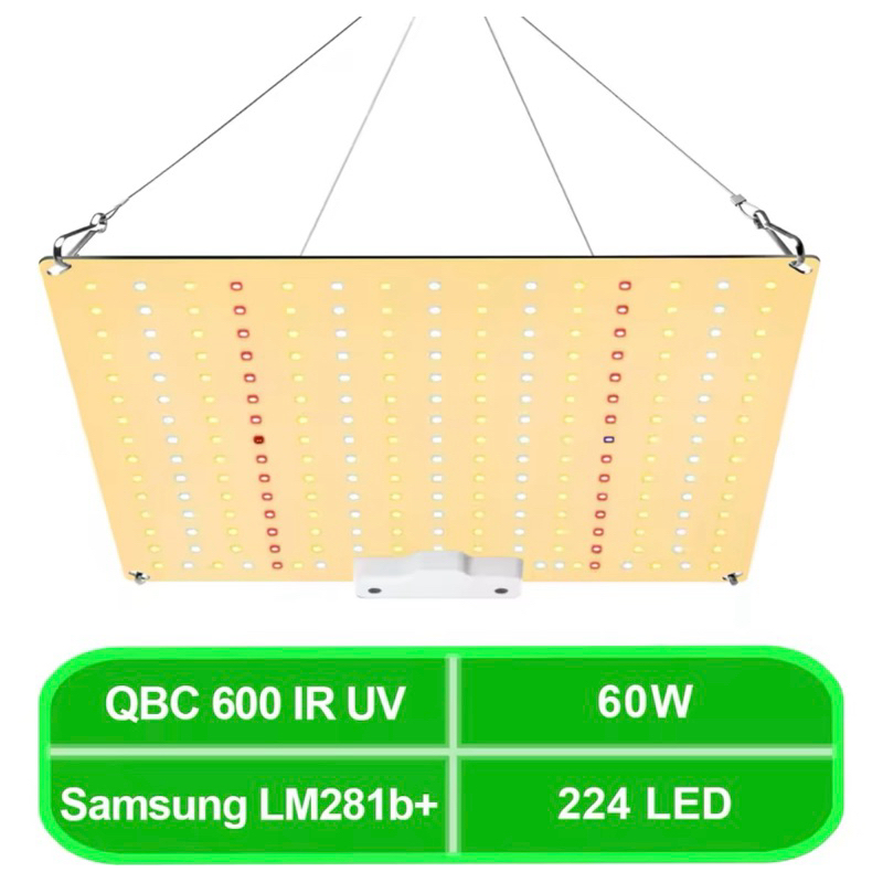 Painel Led Quantum Board Samsung Led Lm281b Grow Up 60w Full spectrum | Shopee Brasil