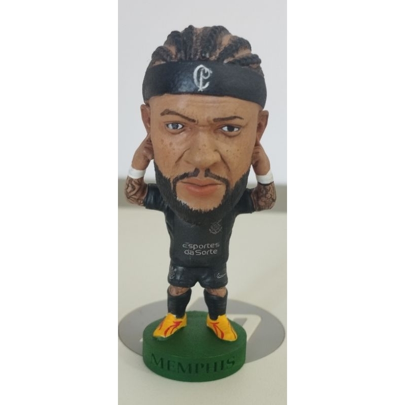 Mini Craque Memphis Depay Corinthians 3D (Não é Prostars) | Shopee Brasil