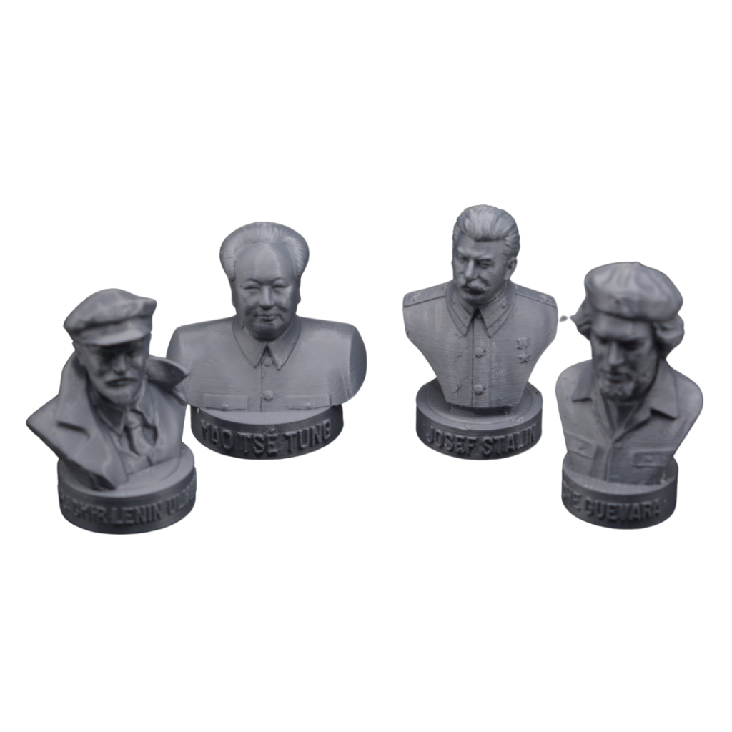 Bustos Kit Líderes Stalin Mao Tsé Che Guevara Lenin Impressão 3d ...