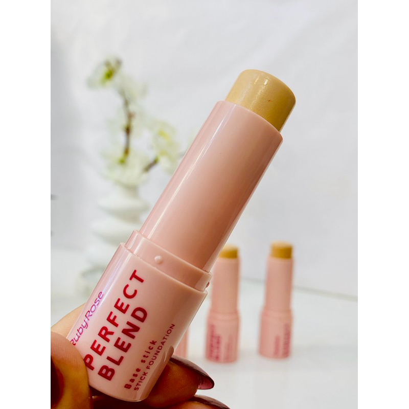 Base Em Stick Perfect Blend Linha Rosa- Ruby Rose | Shopee Brasil