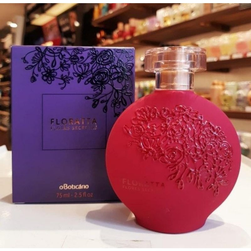 Colônia Floratta Flores Secretas 75ml | Shopee Brasil