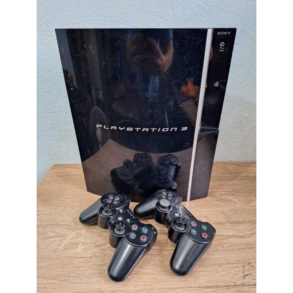 Ps3 Fat Com 2 Controle (Ler Descrição) | Shopee Brasil