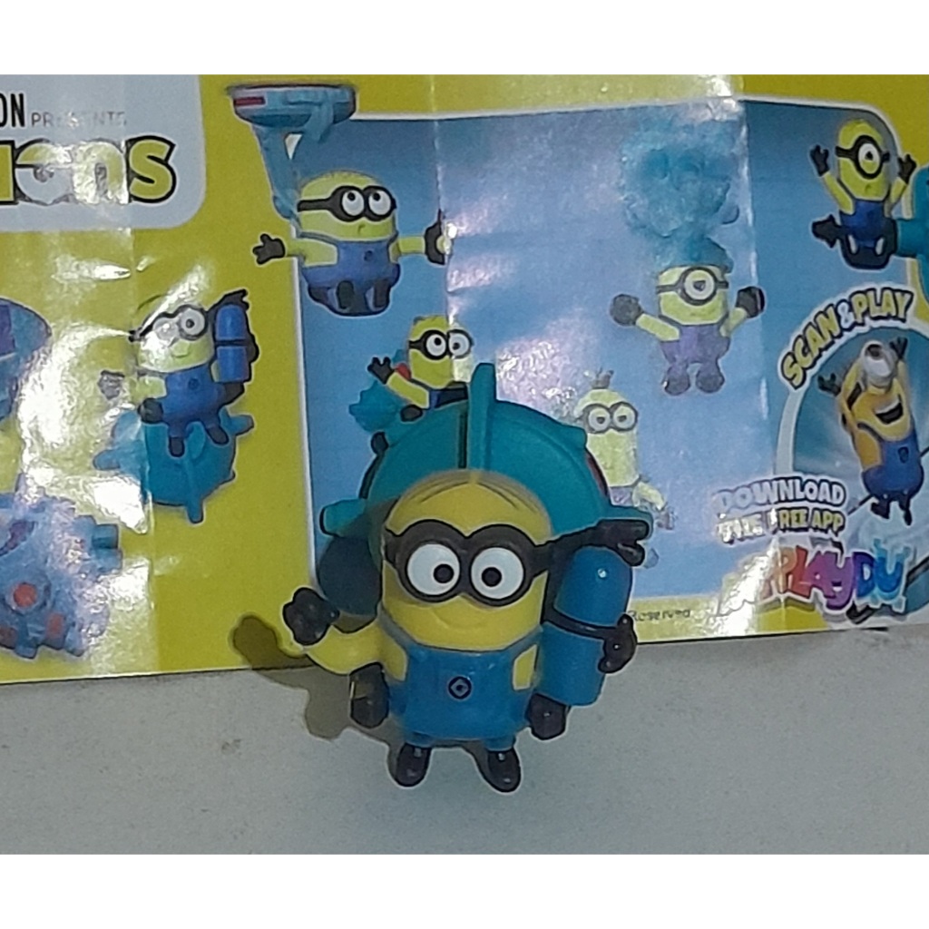 Kinder Ovo - Minion Bob Serie 2024 - Somente o Brinquedo (leia o ...