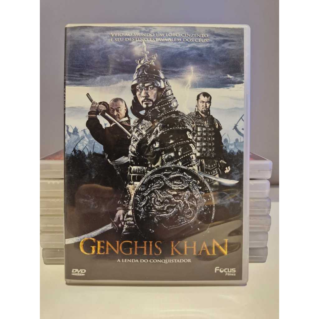 GENGHIS KHAN - A LENDA DO CONQUISTADOR - DVD - Original | Shopee Brasil