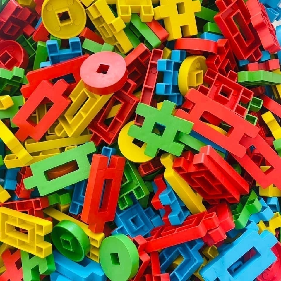 1000 Lig Barras Coloridas Brinquedo Criativo De Montar Infantil Super Divertidas Facil de Montar ...